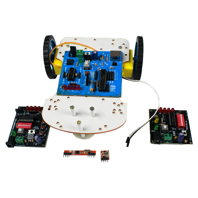 DIY Programmable RF Control Robotic Car Kit – ArrowTechCart