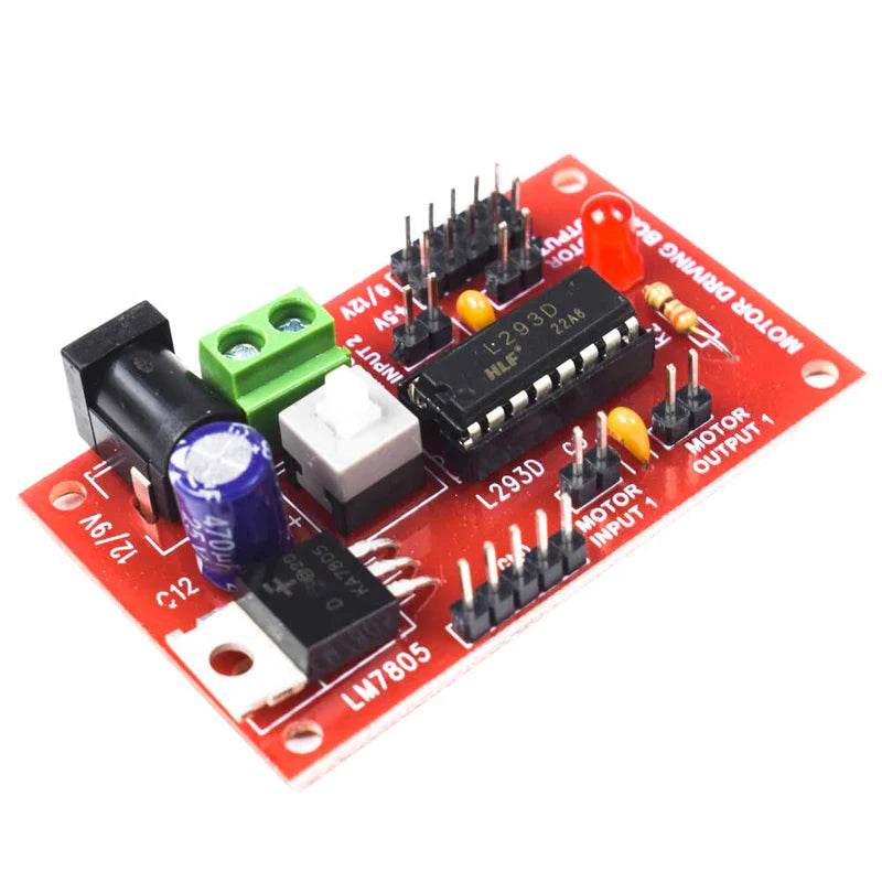 L293D Motor Driver Module with Voltage Protection – ArrowTechCart