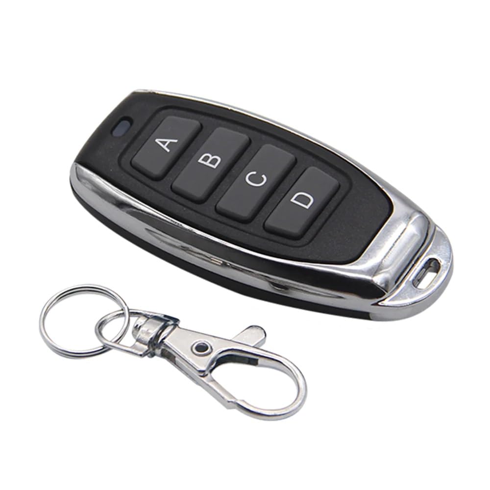 Buy 4 Channel Wireless Four Button RF Remote ABCD Model 433MHz EV1527 ...