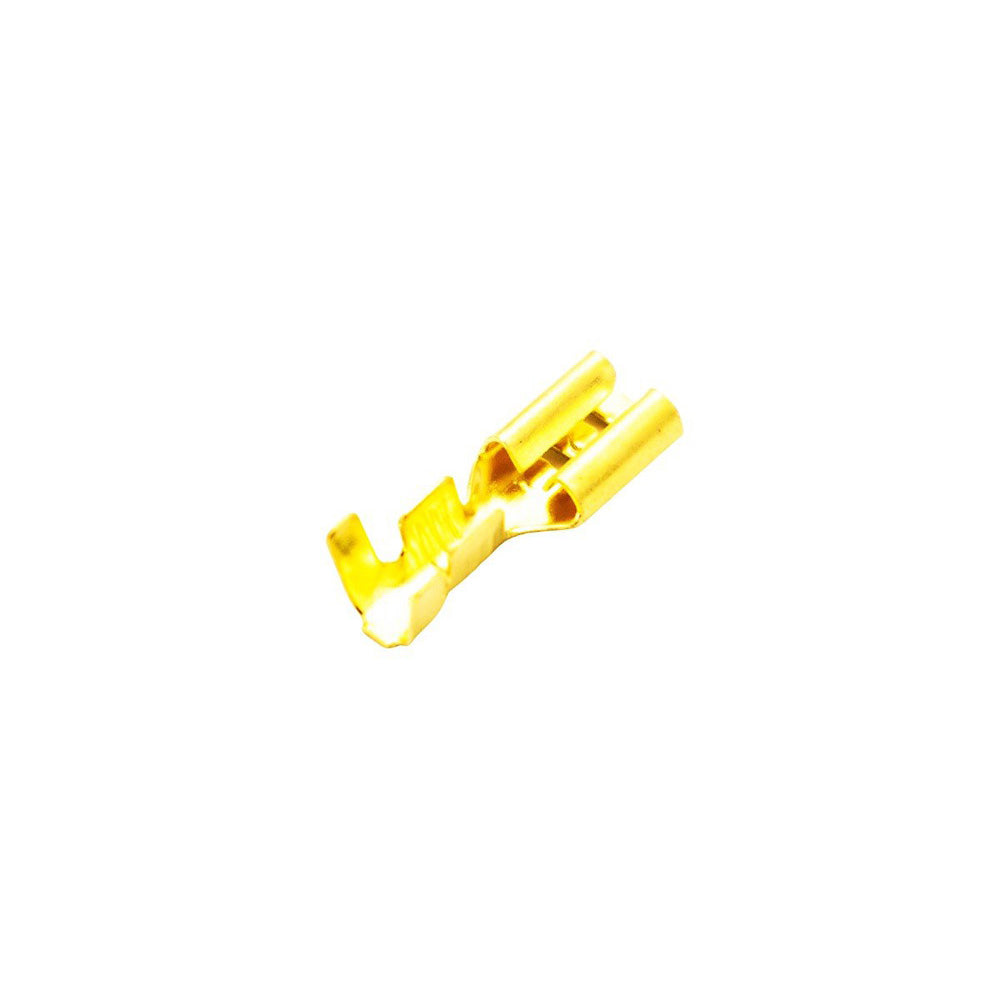 6.3mm Crimp Terminal Cable Female Spade Connector (Pack of 100 ...