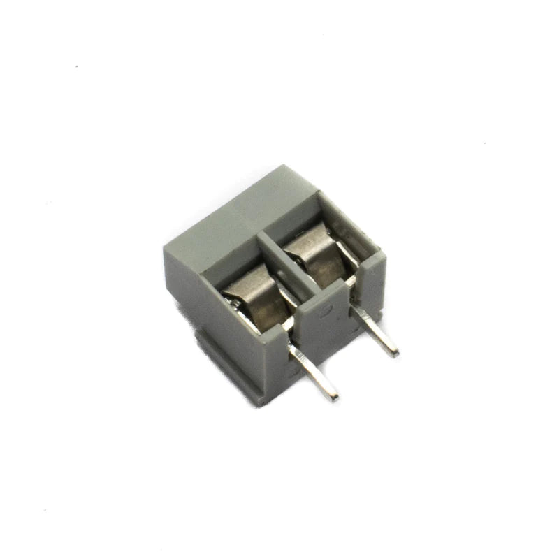Buy 2 Pin Screw Type PCB Terminal Block - 5mm Pitch YX126 (Grey) From ...