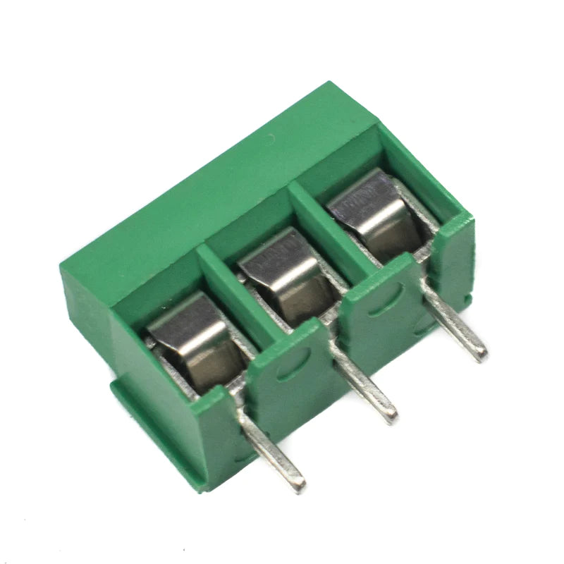 Buy 3 Pin Screw Type PCB Terminal Block - 5mm Pitch From ArrowTechCart ...
