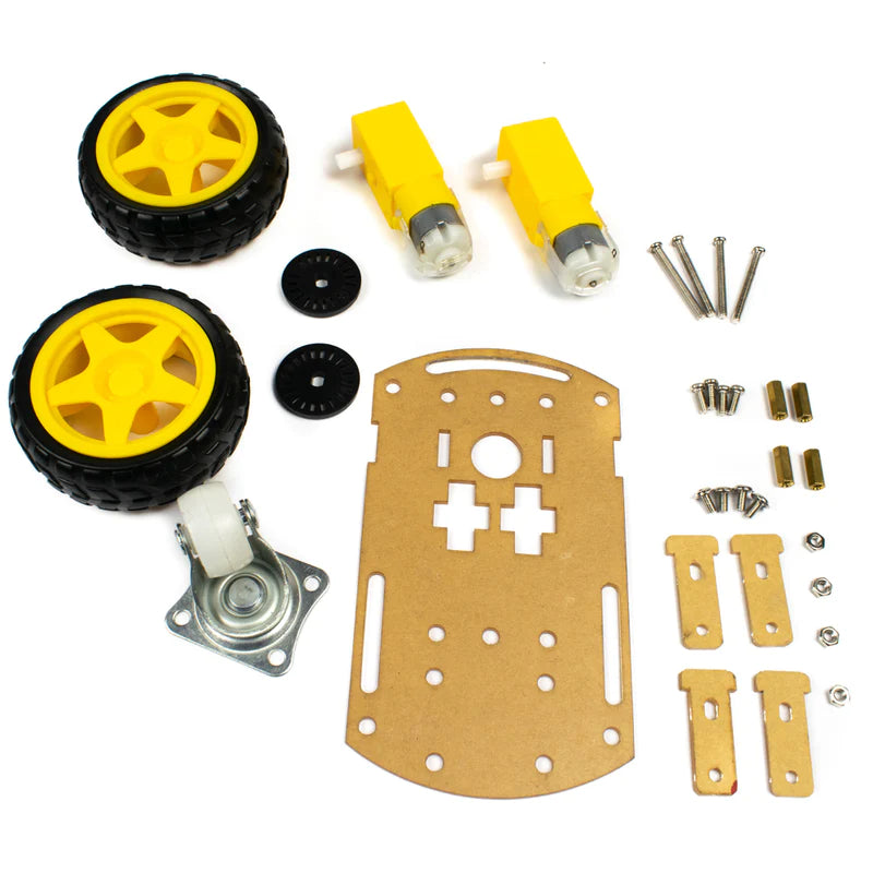 Buy Smart Robot Car Chassis Kit-2WD Two Wheel Drive Kit by ...