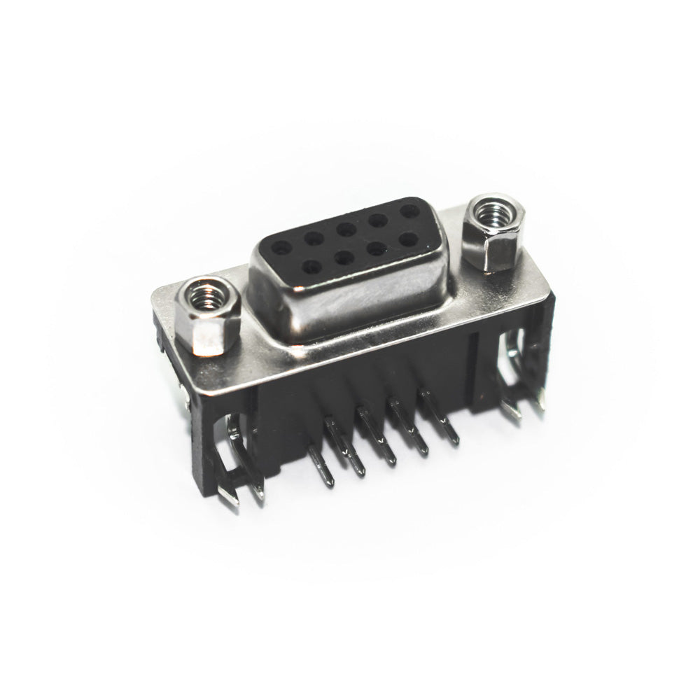 DB9 Female Right Angle Connector Through Hole (Pack of 10) – ArrowTechCart