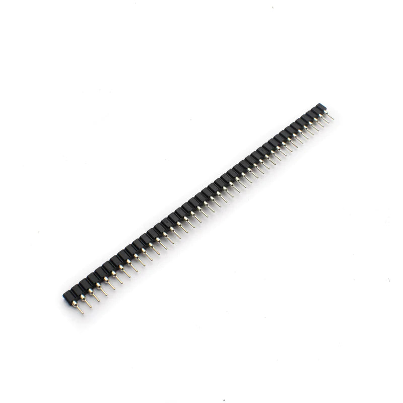 40 Pins Machined Female Header Strip Brass 2.54mm Pitch €“ Breakable ...