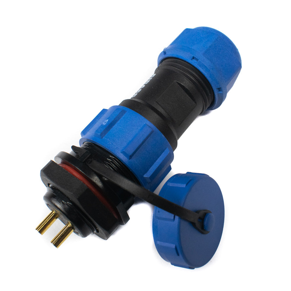 SD16 2 Pin Male-Female Waterproof Power Connector Pair – ArrowTechCart