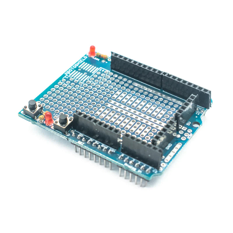Arduino UNO Prototyping Shield – ArrowTechCart Arduino UNO Prototyping Shield – ArrowTechCart