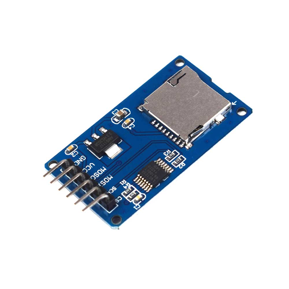 Micro SD card Reader (Interface) Module – ArrowTechCart