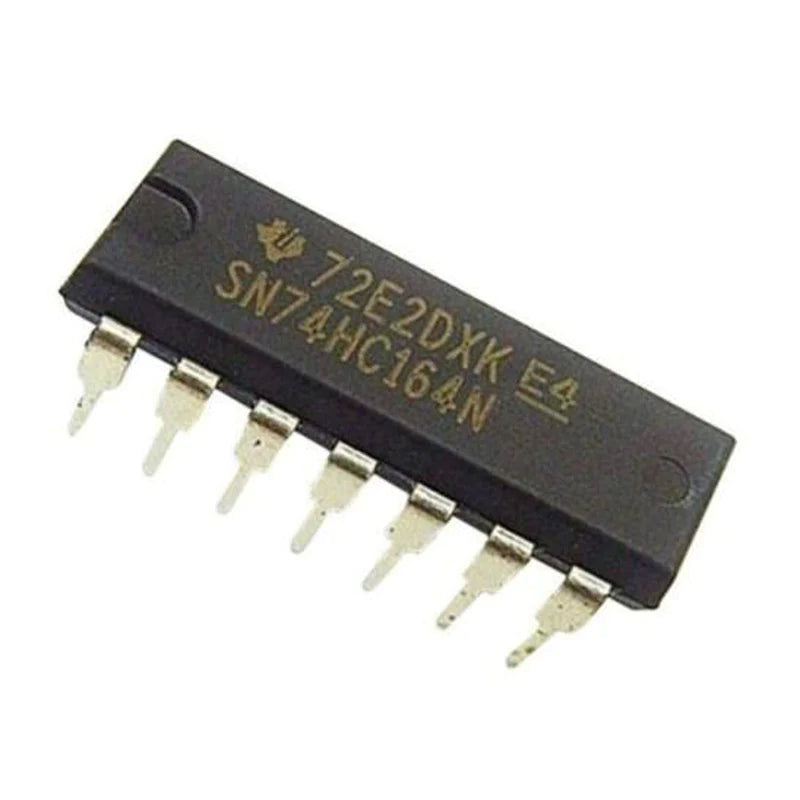 IC 74HC164 8-Bit Serial In-Parallel Out Shift Register IC (74164 IC) D ...