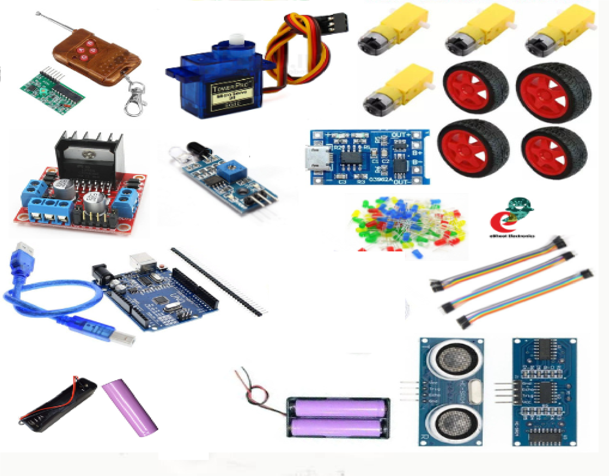 Arduino Robotics Starter Kit For Beginners with Video Tutorials ...